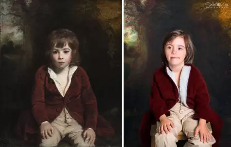Yazar, herkesin bir sanat eseri olduğunu göstermek için Down sendromlu çocukların portrelerini yaratıyor 10206_29