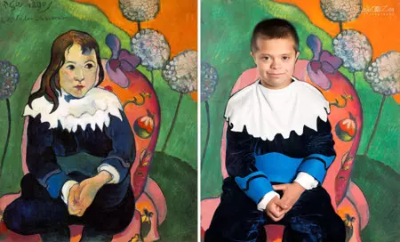 Author creates portraits of children with Down syndrome to show everyone is a work of art 10206_33