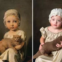 Авторът създава портрети на деца със синдром на Даун, за да покаже, че всеки е произведение на изкуството 10206_4