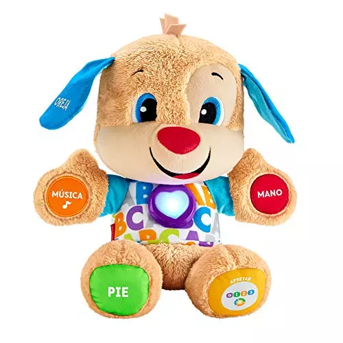 Fisher-Price Puppy eerste ontdekkingen, babyspeelgoed +6 maanden (Mattel FPM53)