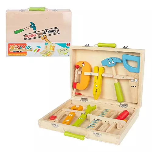 WOOMAX- Wood Tool Case (Colorbaby 43616)