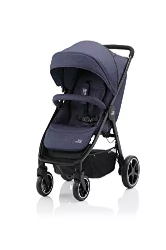 Britax Römer 2000032523 Baby Stroller 3 kukuzalwa oku-1 - iminyaka emi-4, ukuya kuthi ga kwi-22kg, B-AGILE M, Navy Ink