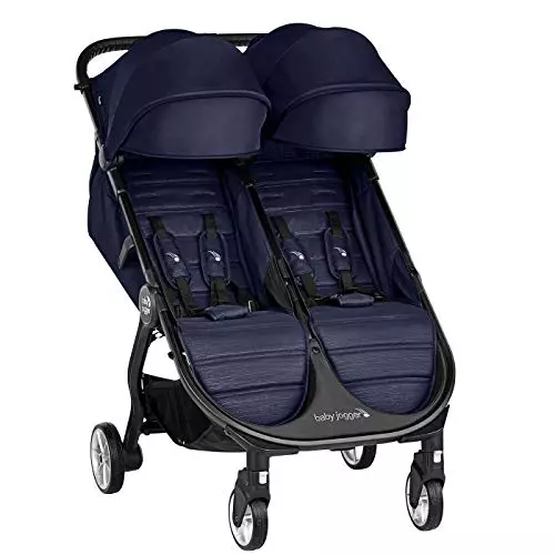 Baby Jogger City Tour 2 Double Seacrest-Twin stroller ukususela ekuzalweni. Umbala obhulowu