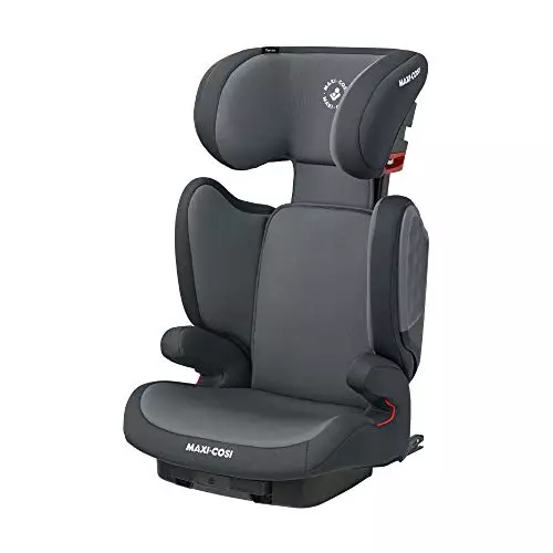 Iqela leMaxi-Cosi Tanza 2/3 isofix isihlalo semoto, kubantwana abaneminyaka eyi-3.5-12 (15-36 kg) itekhnoloji ye-g-cell kunye ne-padding eyongezelelweyo, umbala ongwevu