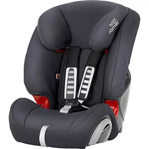 Britax Römer autosjedalica 9 mjeseci - 12 godina, 9 - 36 kg, EVOLVA 1-2-3 Grupa 1/2/3, Storm Grey