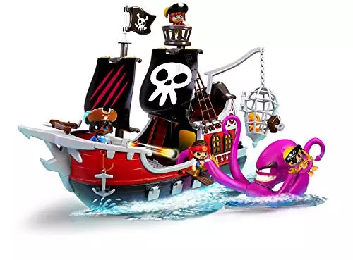 Pinypon Action- Pirate Ship Attack sa Kraken (Sila nga 700015803)