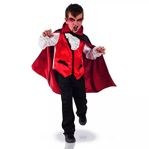 Yakut Çocuk Kostümü - Kont Drakula 3-4 yıl