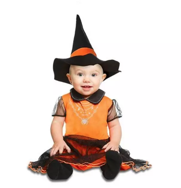 Bebek Kostümü - Turuncu Cadı 12-24 ay