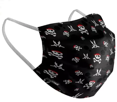 Pirates Reusable Asọ Boju