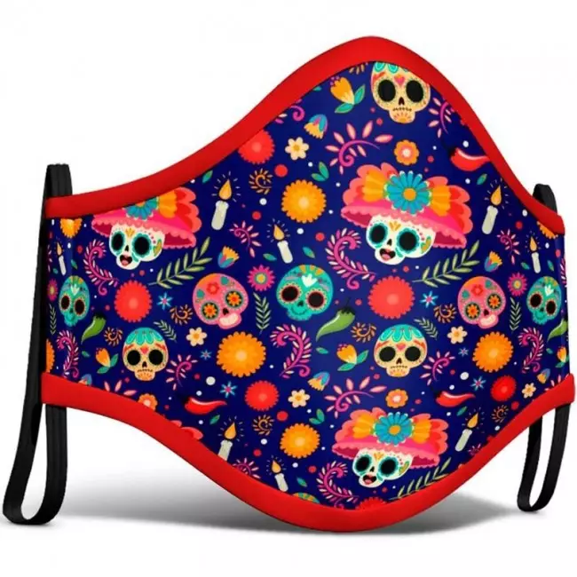 Calavera Catrina Tecknad barnmask