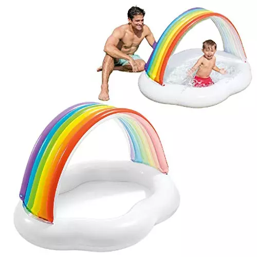 Intex 57141NP - Rainbow napellenző baba medence