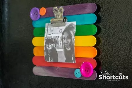 Anneler Günü El Sanatları Fotoğrafları Kağıt Çubuklar
