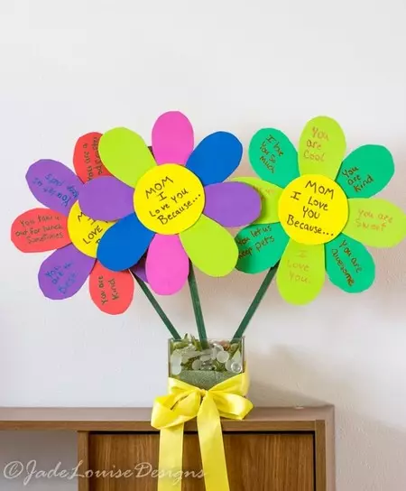 Crafts Mother's Day Flowers Messages