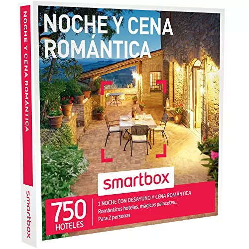 SMARTBOX - Подарункова коробка - РОМАНТИЧНА НІЧ І ВЕЧЕРЯ - 750 романтичних готелів, чарівних палаців, особняків посеред природи