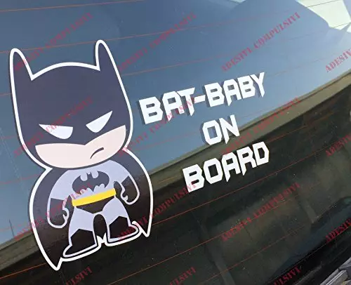 Наклейка «Зоряні війни» Дарта Вейдера «дитина на борту» Бетмен