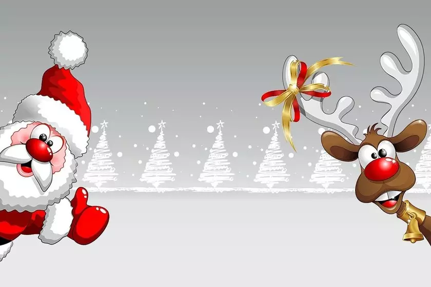 Божиќни песни за деца на англиски јазик: Дедо Мраз доаѓа во градот