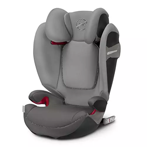 Cybex Gold - Lausn S-Fix bílstóll, fyrir bíla með og án Isofix, Hópur 2/3 (15-36 kg), Frá 3 til 12 ára ca., Grár (Manhattan Grey)