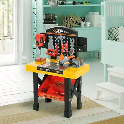 Toy Tools 53 Copë Tavolinë pune për Fëmijë +3 Vjeç 50x26x75cm