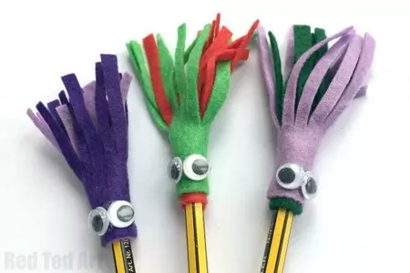 Crafts Return Cole Pencils Monsters