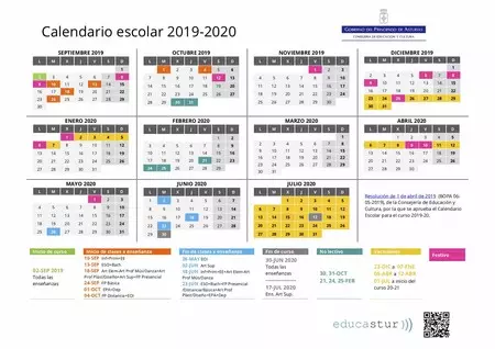 Calendr Asturias