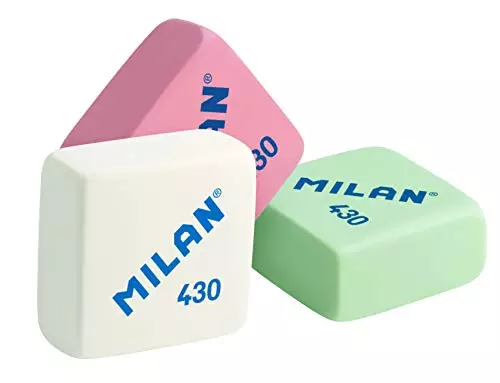 Milan 430 - Škatla 30 radirk, drobtine