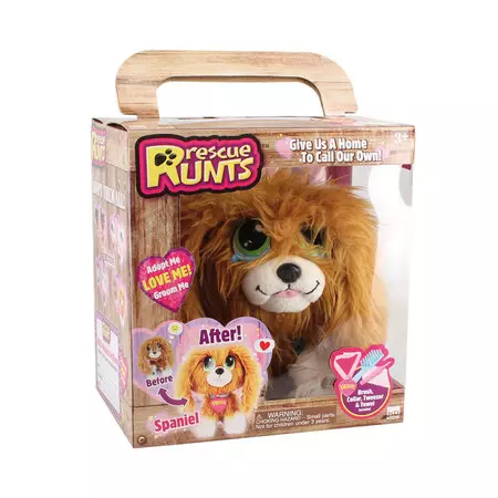 Rescue Runts Spaniel pliš