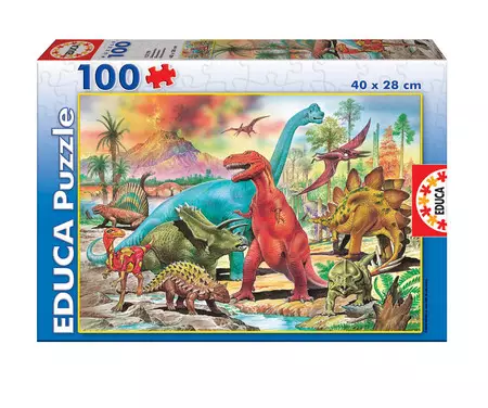 Junior Puzzle Dinozaury