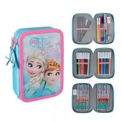 Disney Frozen - กล่องดินสอสามชั้น (Cerdá Crafts 2700000204)