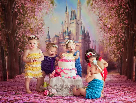 Sessió Princeses Disney Cake Smash 2