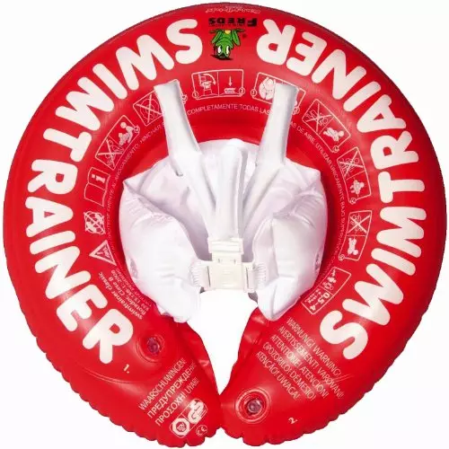 Fred's Swim Academy Flotteur d'apprentissage pour enfants Rouge