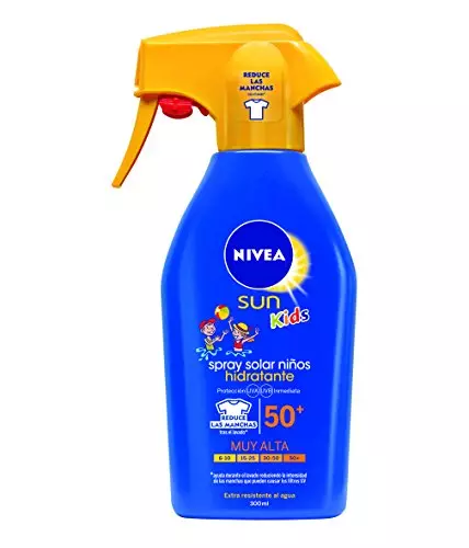 Nivea Sun Kids - Spray solaire hydratant enfant FP50+ - Très haute protection UV - 300 ml