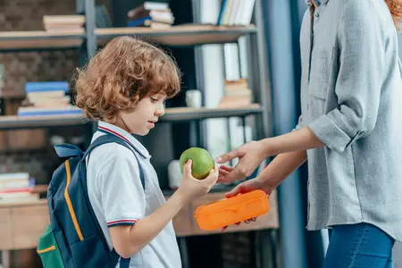 almoço escolar