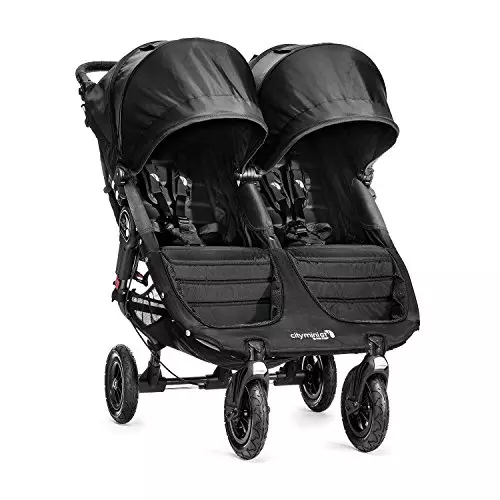 Baby Jogger City Mini GT tvillingevogn, sort