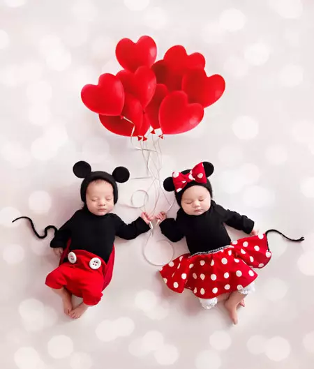 Iseshini Yesithombe Sengane Ye-Valentine u-Minnie Mickey 2