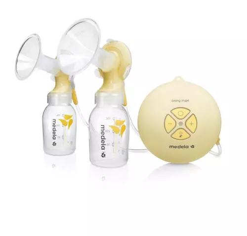 Medela Swing Maxi - 2 үе шаттай технологи бүхий цахилгаан хөхний насос, Calma хөхний толгой багтсан