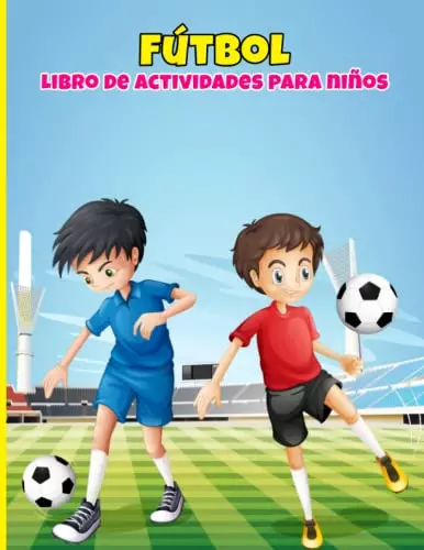 Soccer Activity Book for Kids: Soccer Activity Book foar bern - perfekt foar fuotballeafhawwers