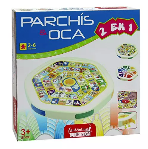 Juinsa- Parcheesi Goose otomatik, 6 jwè, 37 x 16 x 37 cm (9626.0)