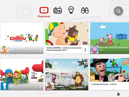 YouTube pour les enfants