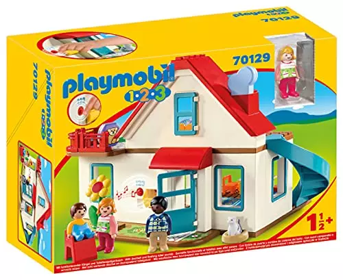 Rumah PLAYMOBIL 1.2.3, Dari 18 bulan (70129)