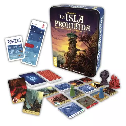 Devir-The Forbidden Island Board Game, Multicolor (BGISLA)