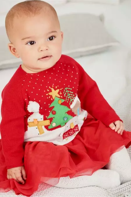 Baby Chrëschtdag Sweater