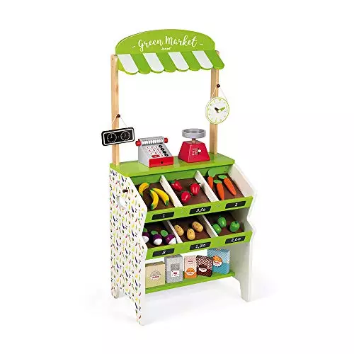 Janod - Magazin alimentar Green Market (J06574)