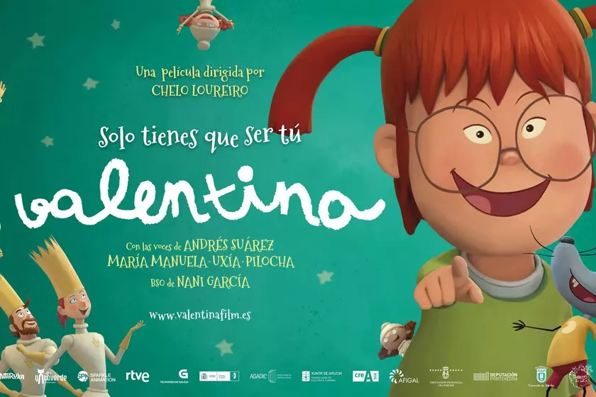 "Valentina", den animerade filmen med en flicka med Downs syndrom som kommer upp på bio den 10 december