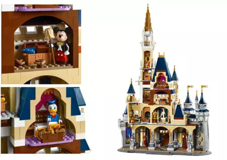 LEGO prezanton kështjellën e Disney-t në një set të jashtëzakonshëm koleksionist