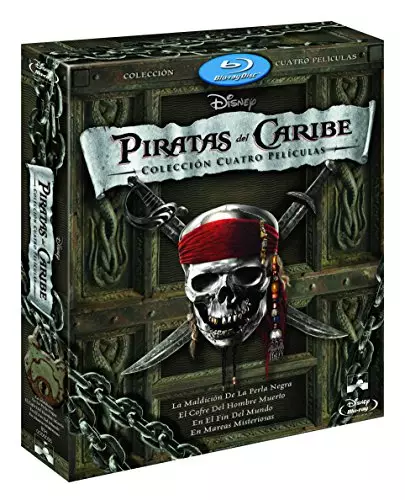 Duopack: Pirates of the Caribbean 1-4 + Bonus Disc [Blu-ray]