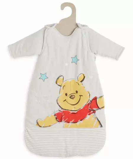 Siva Winnie Velvet Vreća za spavanje Baby Boy Tk593 1 Zc2