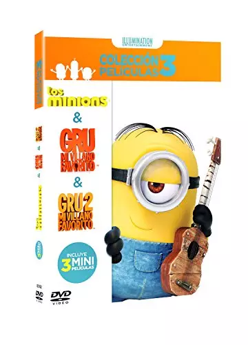 Pack Minions (Gru + Gru 2 + Minions) [DVD]