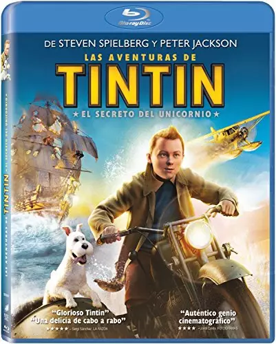 The Adventures Of Tintin: The Secret Of The Unicorn [Blu-ray]