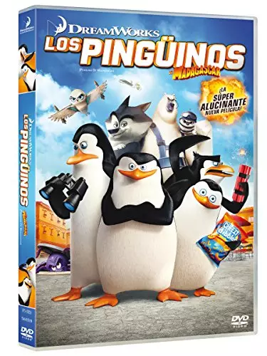 Madagaszkár pingvinek [DVD]