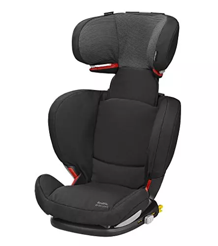 Bébé Confort Rodifix Air Protect – 汽車安全座椅，2/3 組，15-36 公斤，黑色